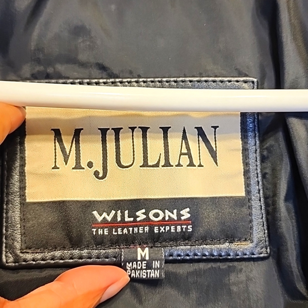 Wilsons M Julian Leather Jacket - Gem